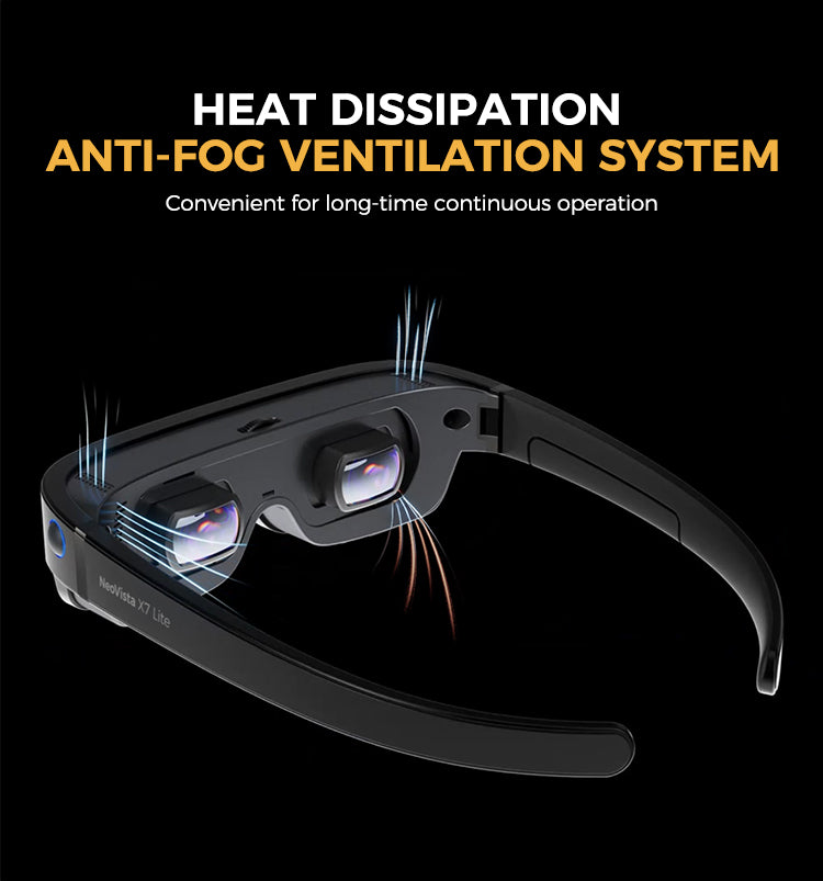 NeoVista X7 Lite - 62FOV, 38PPD, 3150PPI, 1080P Cinematic Micro OLED G ...